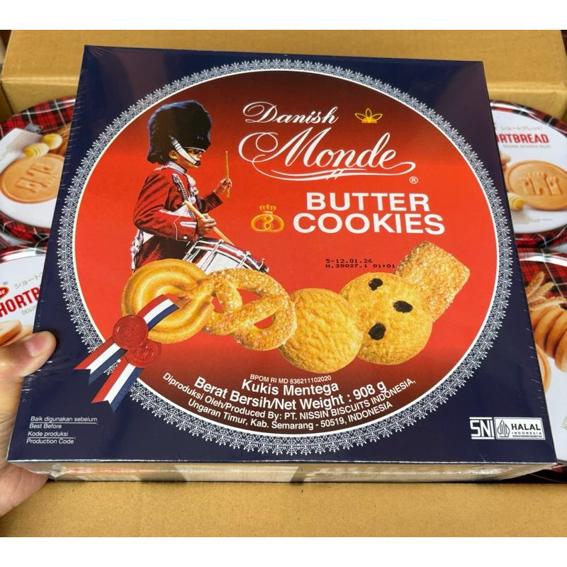 Snack distributor agent, Eid snack hamper, monde butter cookies, large ...