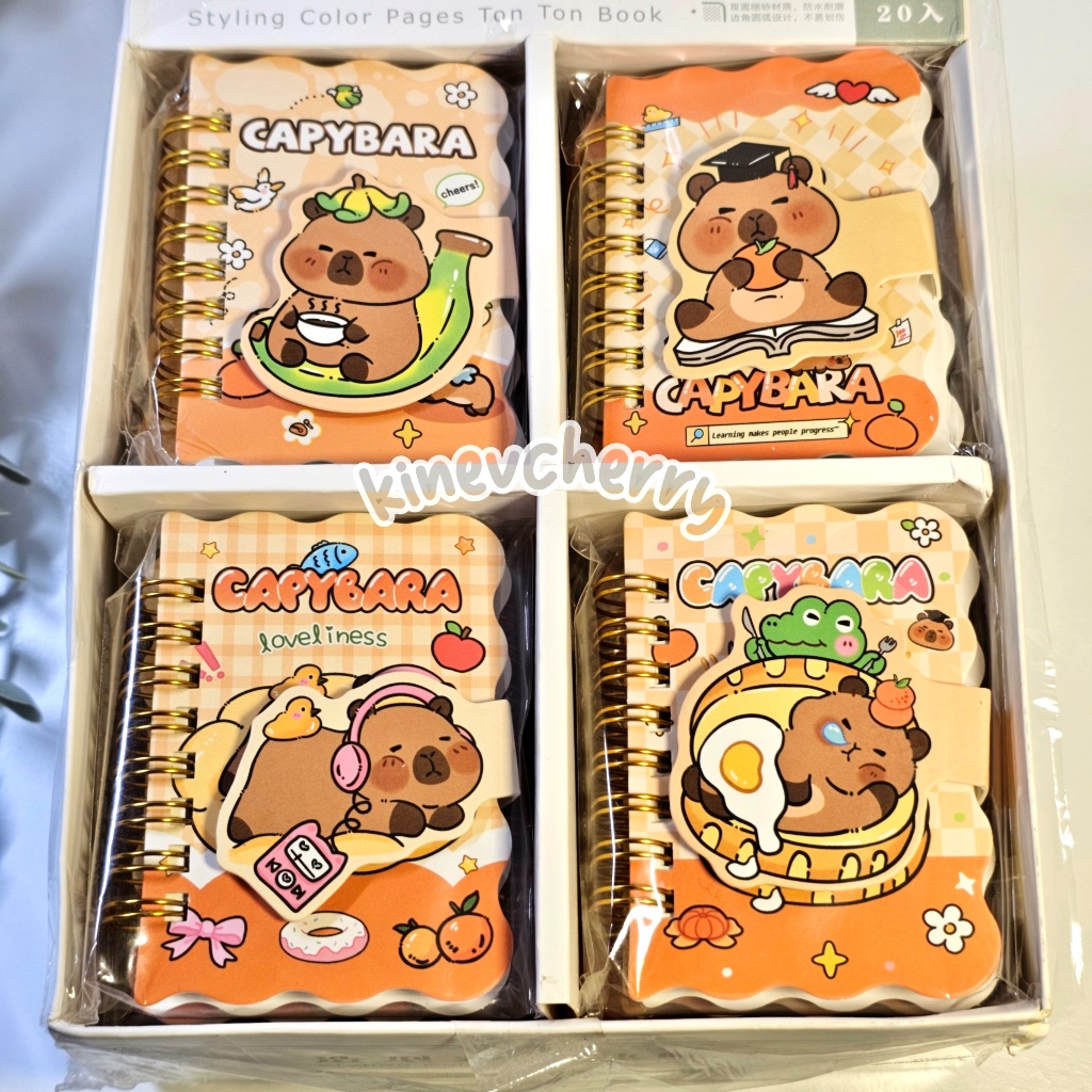 Cute Capybara Mini Notebook | Shopee Malaysia