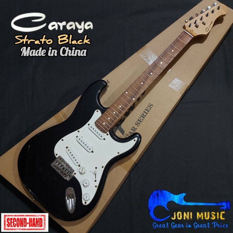 Original Caraya Super Strat Stratocaster Guitar | Shopee Malaysia