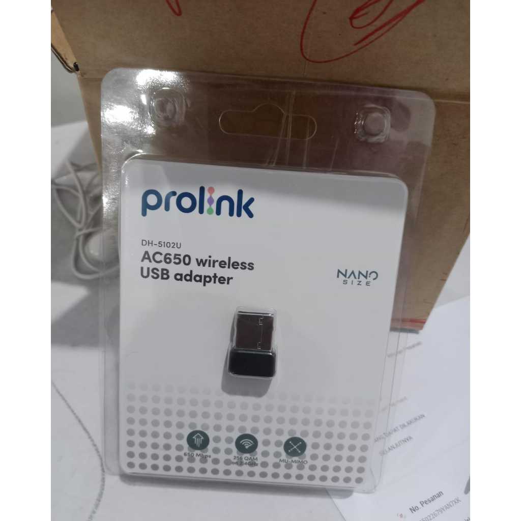 Prolink AC650 Wireless USB Adapter - DH-5102U | Shopee Malaysia