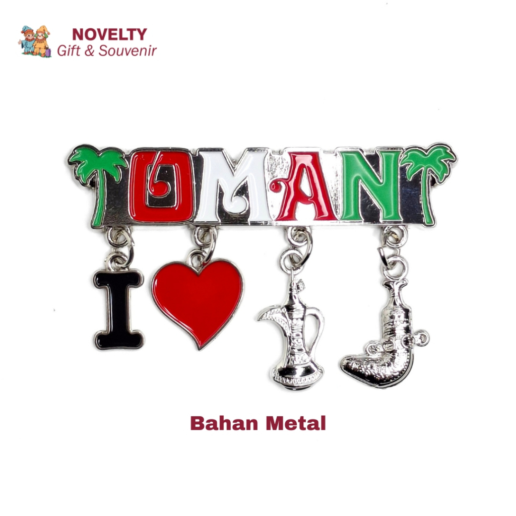 Oman fridge magnet Souvenir from a Middle Eastern country | Shopee Malaysia