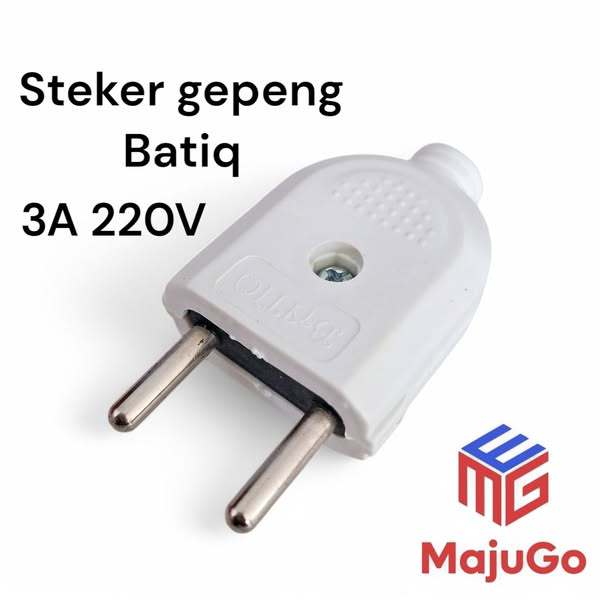 Batiq 3A 220V Flat Plug | Shopee Malaysia