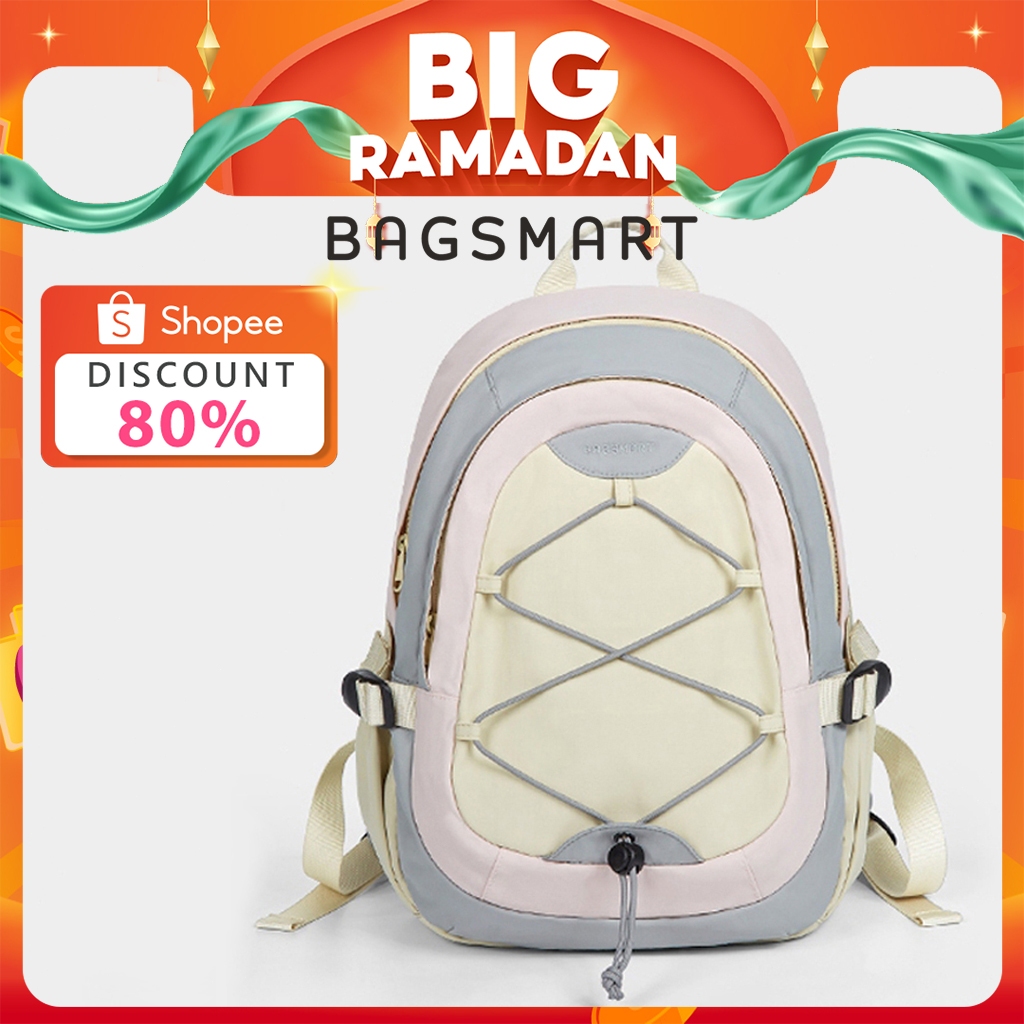 Bagsmart Casual Laptop Backpack 15.6 Inch Travel Laptop Backpack Casual Daypack College School ...