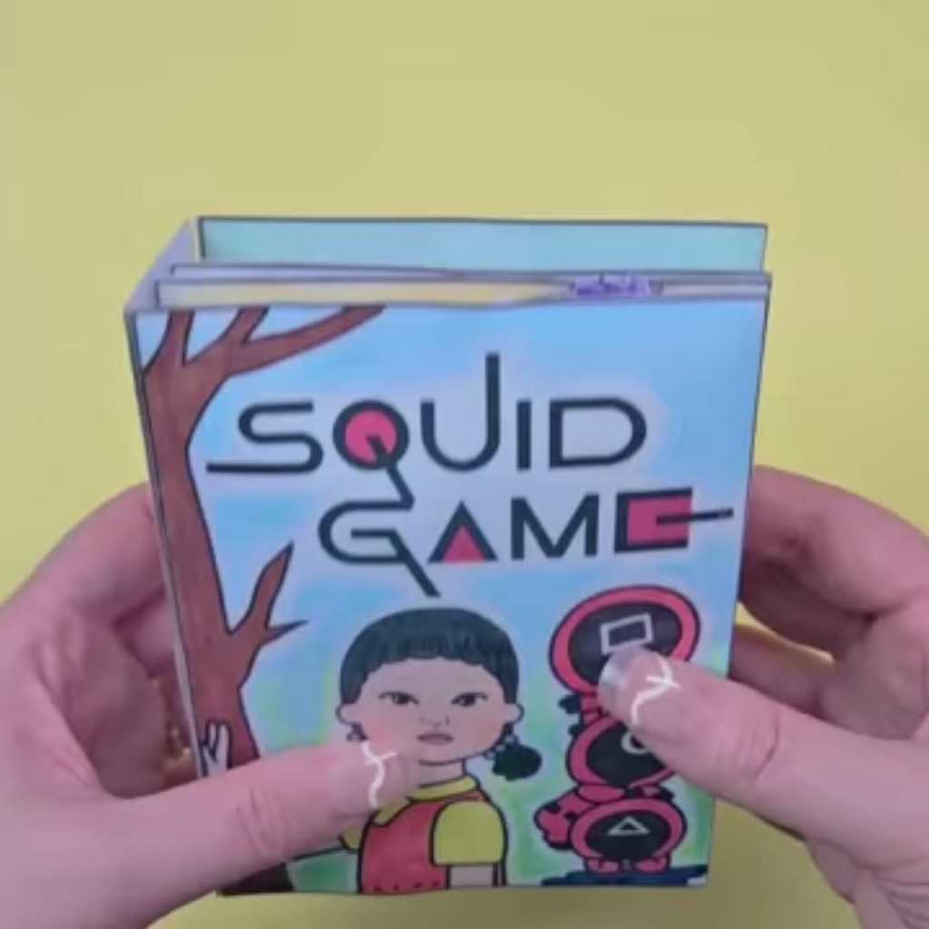 SQUID GAME SQUISHY BOOK PAPER READY TO MAIN (MODEL 1/3) | Shopee Malaysia