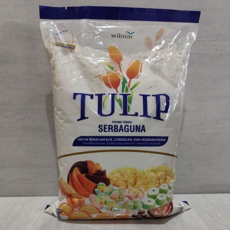 Tulip wheat flour packaged 1 kg | Shopee Malaysia