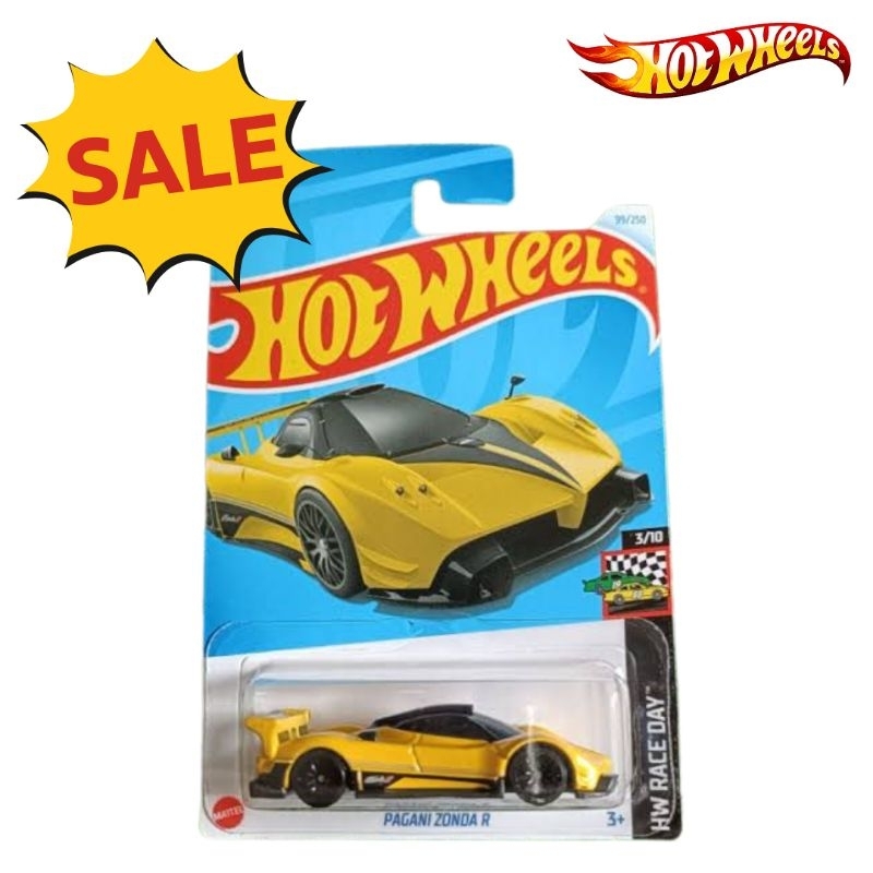Hot wheels Pagani Zonda r Yellow | Shopee Malaysia