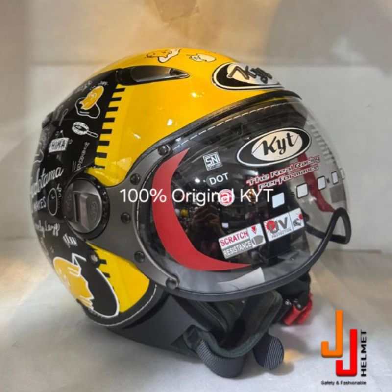 Kyt Elsico Cartoon Helmet (100% Original KYT) | Shopee Malaysia