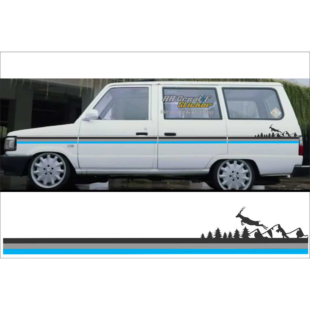 Custom TOYOTA KIJANG CAR CUTTING STICKER | Shopee Malaysia