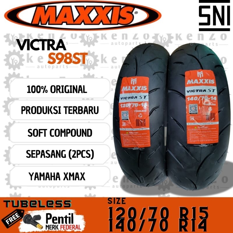 Yamaha Xmax X max X-max Motorcycle Tire Tubeless Package Connected Abs ...