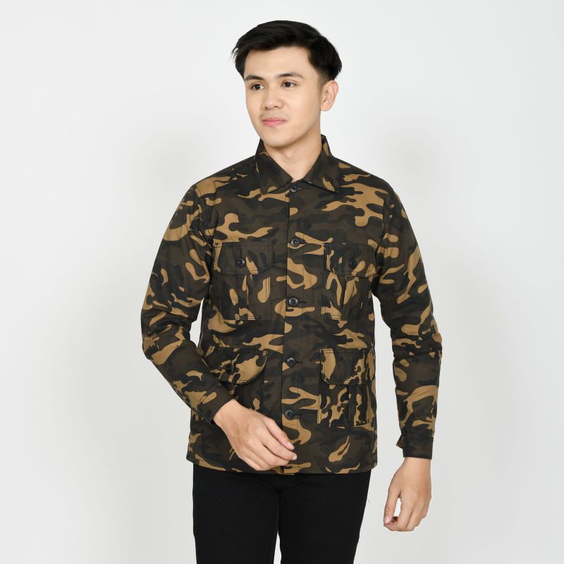 Level Up - Men's and Women's Mocca Army Parka Jackets | Shopee Malaysia