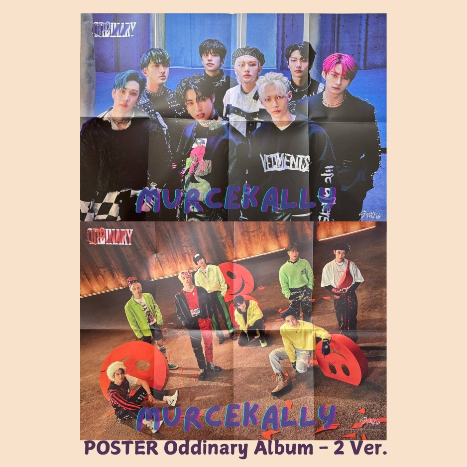 Stray Kids Poster Oddinary Standard Album Ver.- Folded | Shopee Malaysia