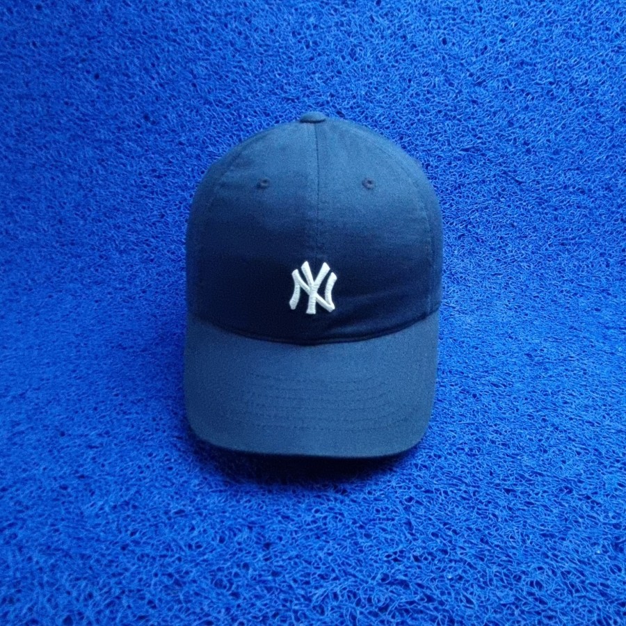 Mlb casual NY navy small logo hat | Shopee Malaysia