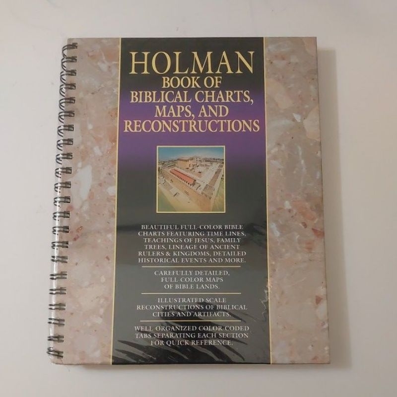 Holman Book of Biblical Charts Maps and Reconstructions | Shopee Malaysia