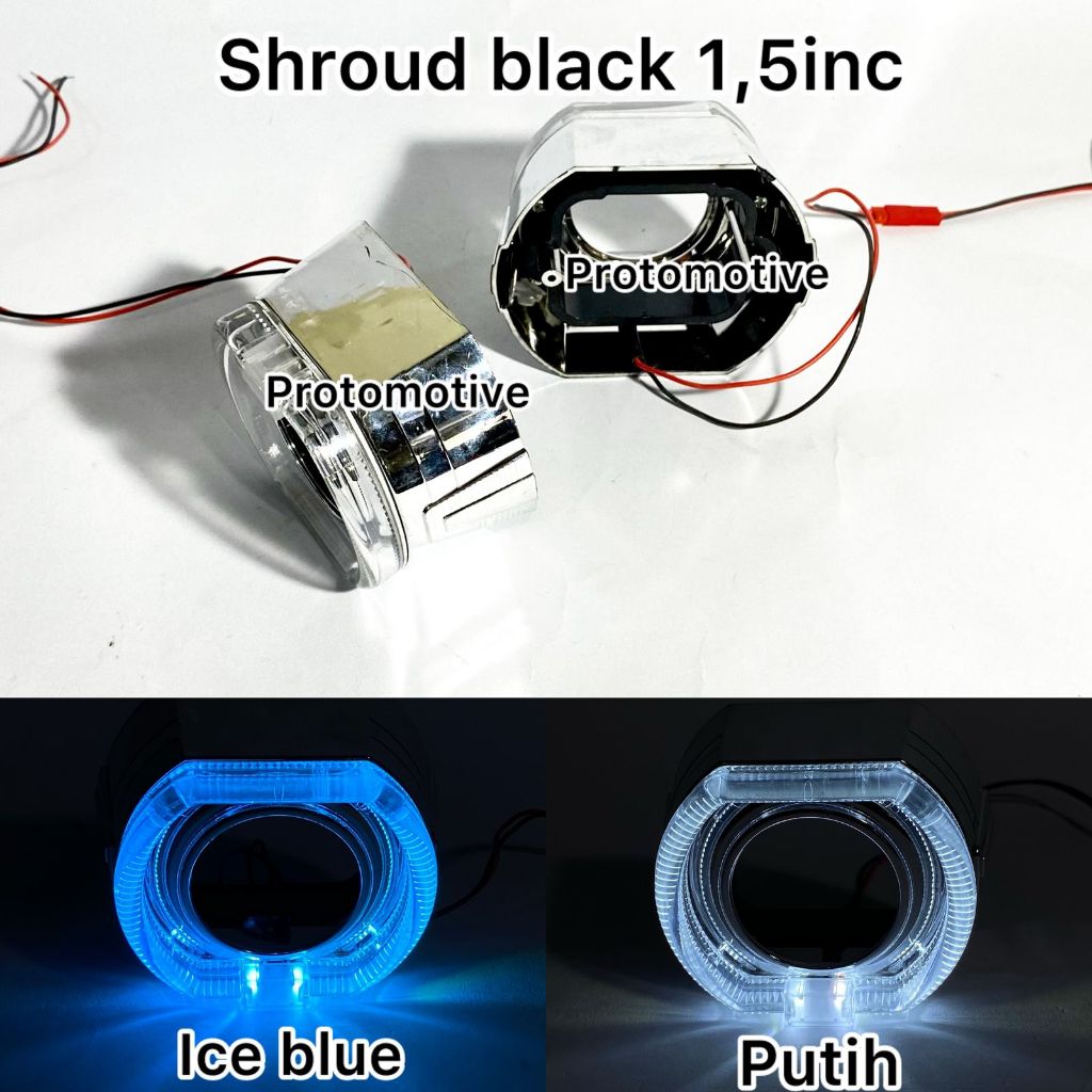 Shroud Biled Lights 1.5inc PNP matrix with Premium Ballast shroud 2 ...