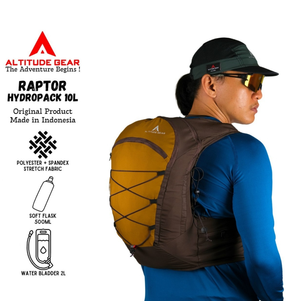 Altitude Gear Raptor 12L Hydropack Ultralight Trail Running Bag ...