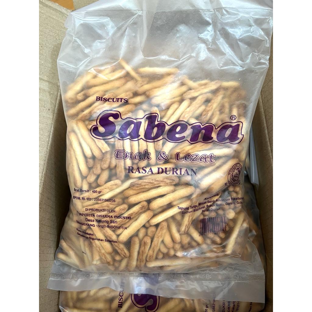 Sabena Biscuit Pack 400 gr / Sabena Durian Biscuits / Sabena Coconut ...