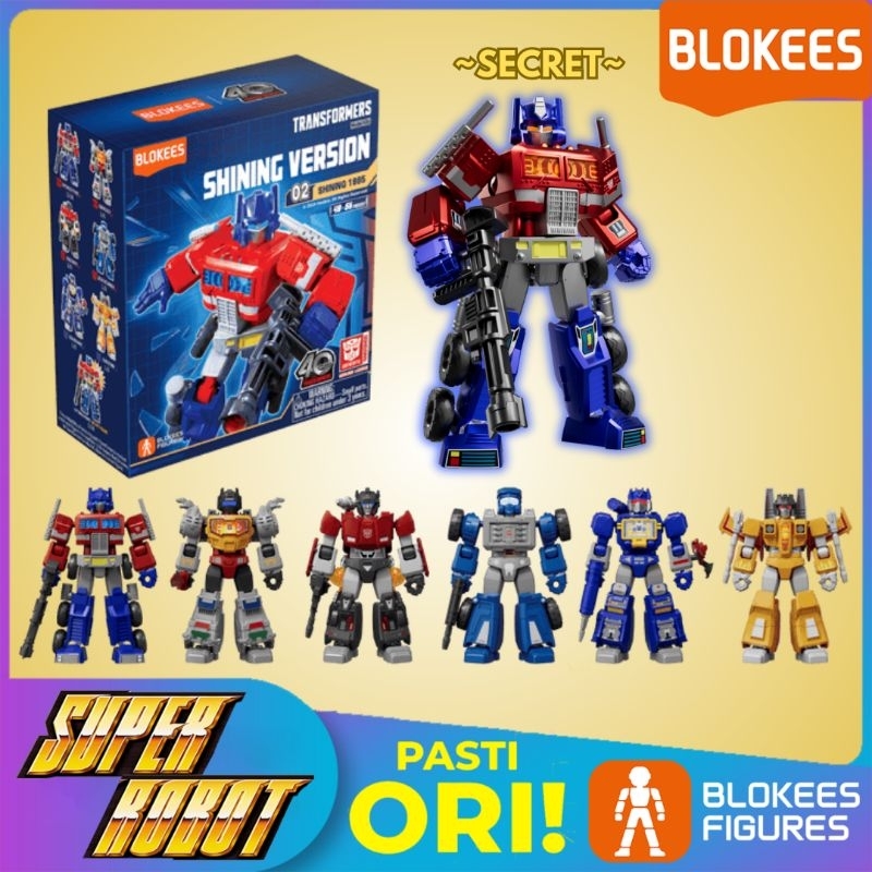 Blokees Figure Blind Box Transformers SV-02 Shining Version 02 Shining ...