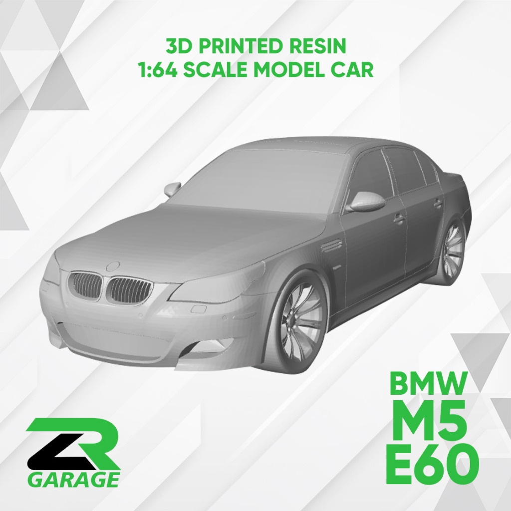 Car Kit 1/64 scale BMW M5 E60 / Hotwheel BMW M5 E60 / Resin Car Kit ...