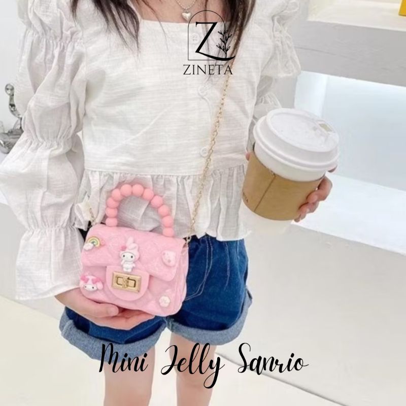 Zineta Bag - Sanrio Children's Mini Jelly Bag - Korean Cute Angpau Bag ...