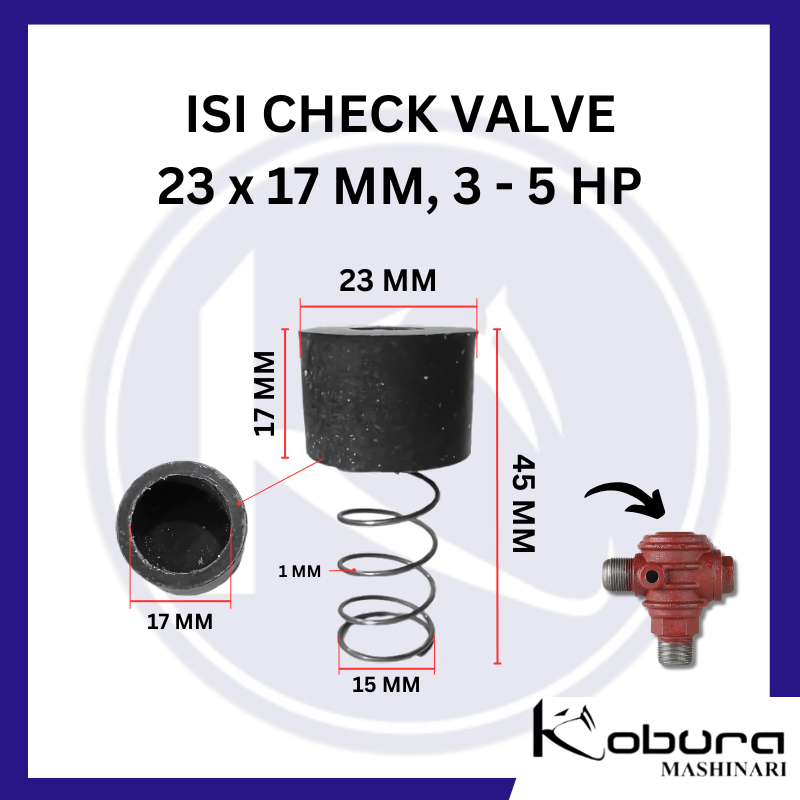 Check Valve Fill 23 MM, 23 x 17 MM Per Valve Check Valve Filling For ...