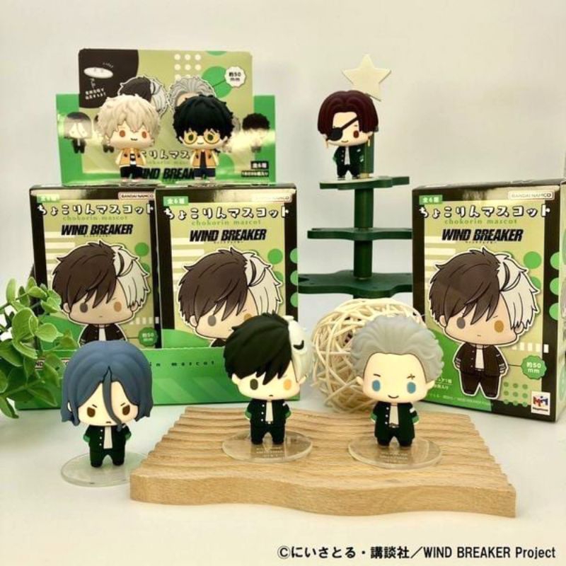 Megahouse Chokorin Wind Breaker Set - Official Merchandiss WindBreaker ...