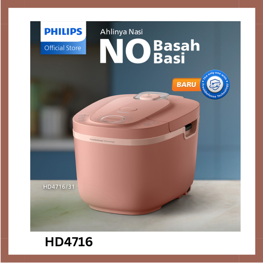 Philips HD4716 Digital Rice Cooker 3000 Series - Official Philips ...
