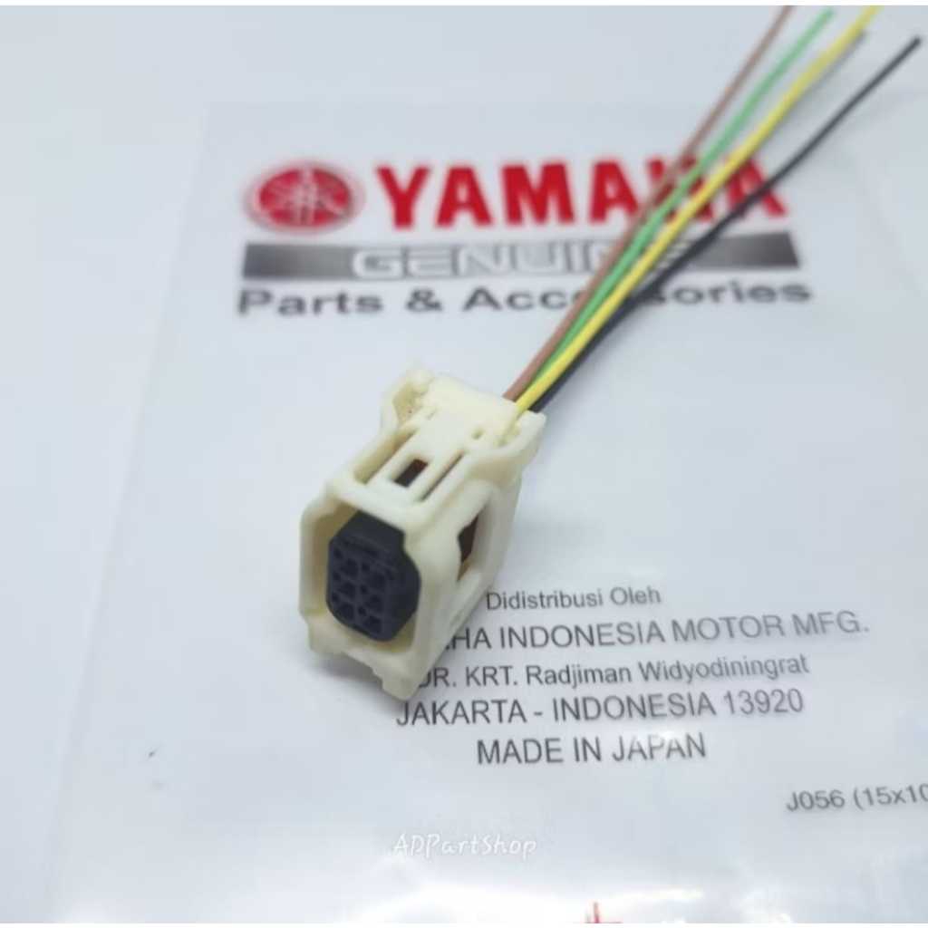 Yamaha Nmax New 2020 Aerox 155 New pin 6 headlamp cable Socket | Shopee ...