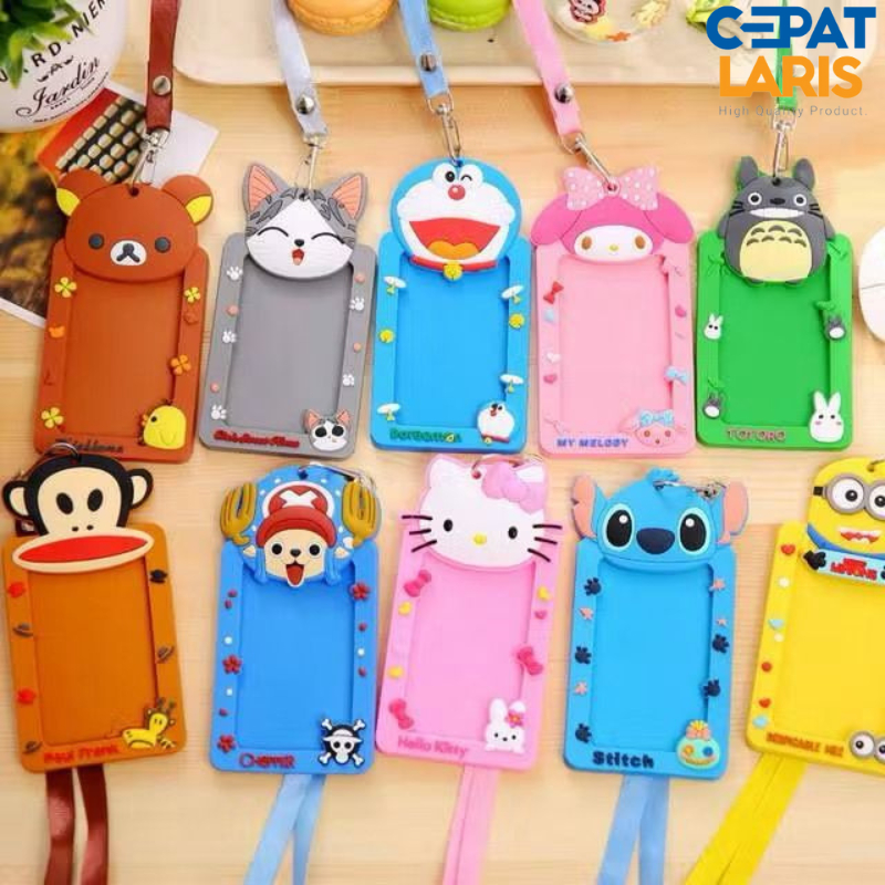 CL Name Tag Character Name Tag Motif ID Card Holder Cute Hanging Name ...