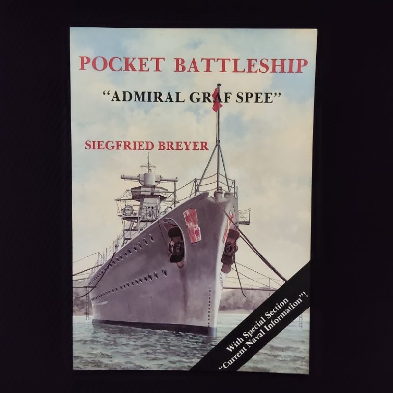 Original Rare Book • World War Military Battleship - ADMIRAL GRAF SPEE ...