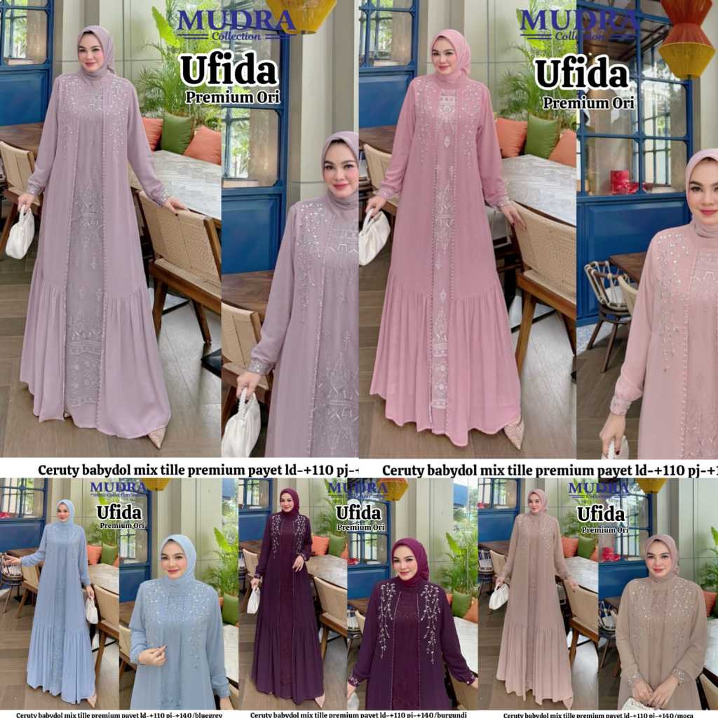 Ufida DRESS Women's Clothing FASHION Trend HQ From MuDRa | Shopee Malaysia