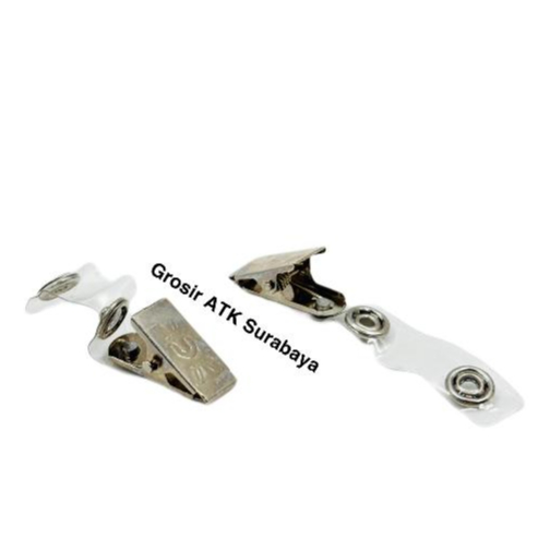 (GET 1 PCS) IRON ID Card CLIP / ID Card Frame Name Tag Clip | Shopee ...