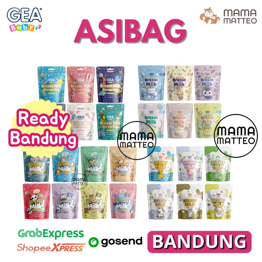 Gea BABY ASI BAG 120ML Asibag Breast Milk Container / KASIP Breast Milk ...