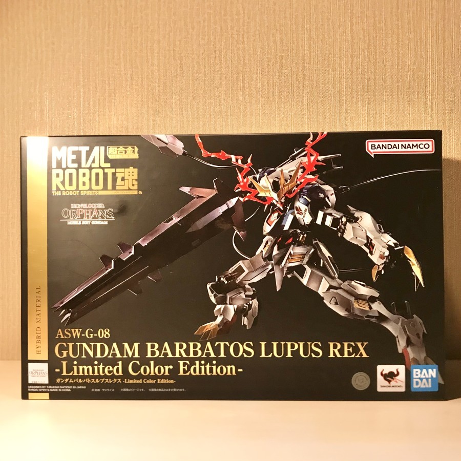 Metal RoDa Robot Damashii Spirits Gundam Barbatos Lupus Rex - Limited Color Edition | Shopee ...