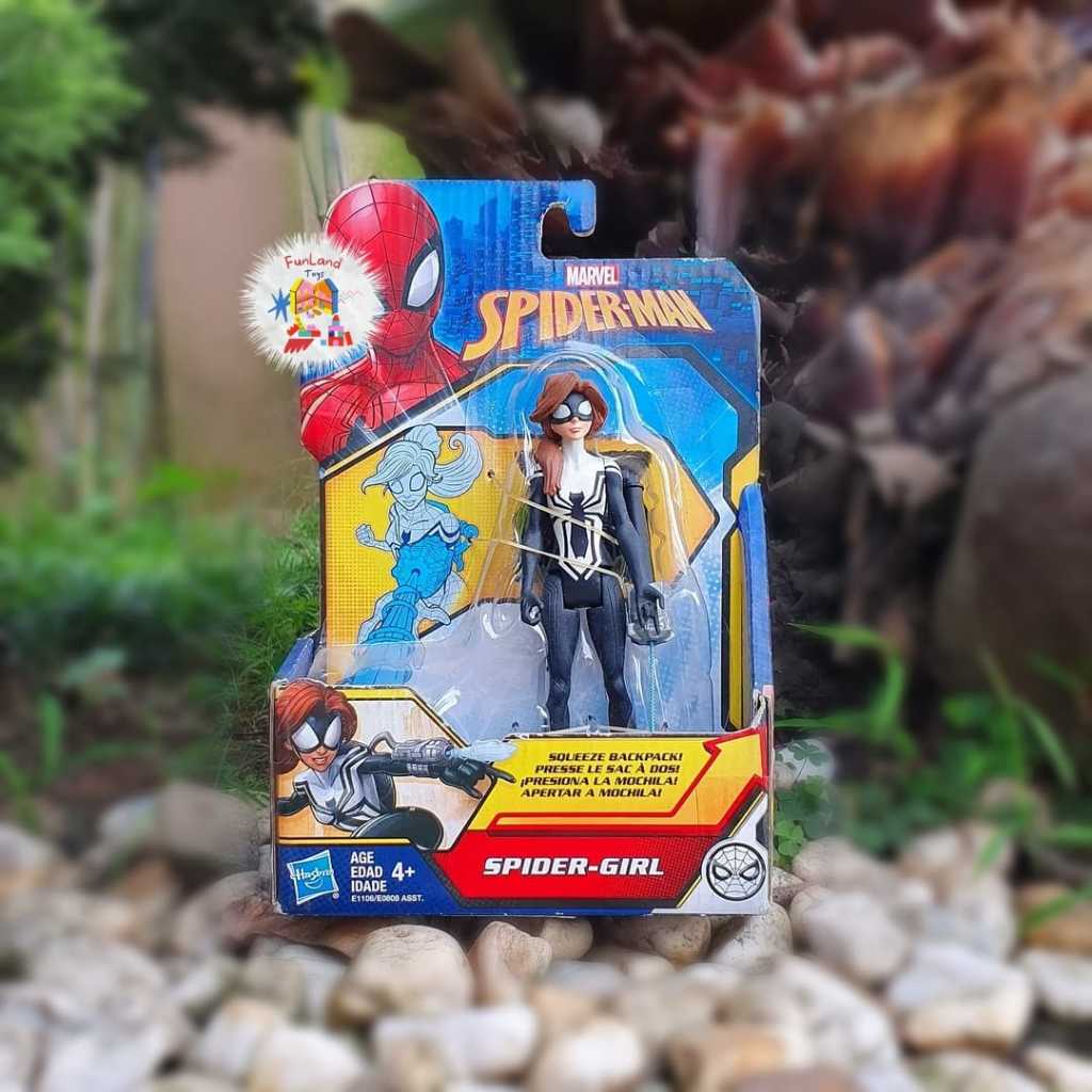 Marvel Spiderman Spider Girl Squeeze Backpack Figure | Shopee Malaysia