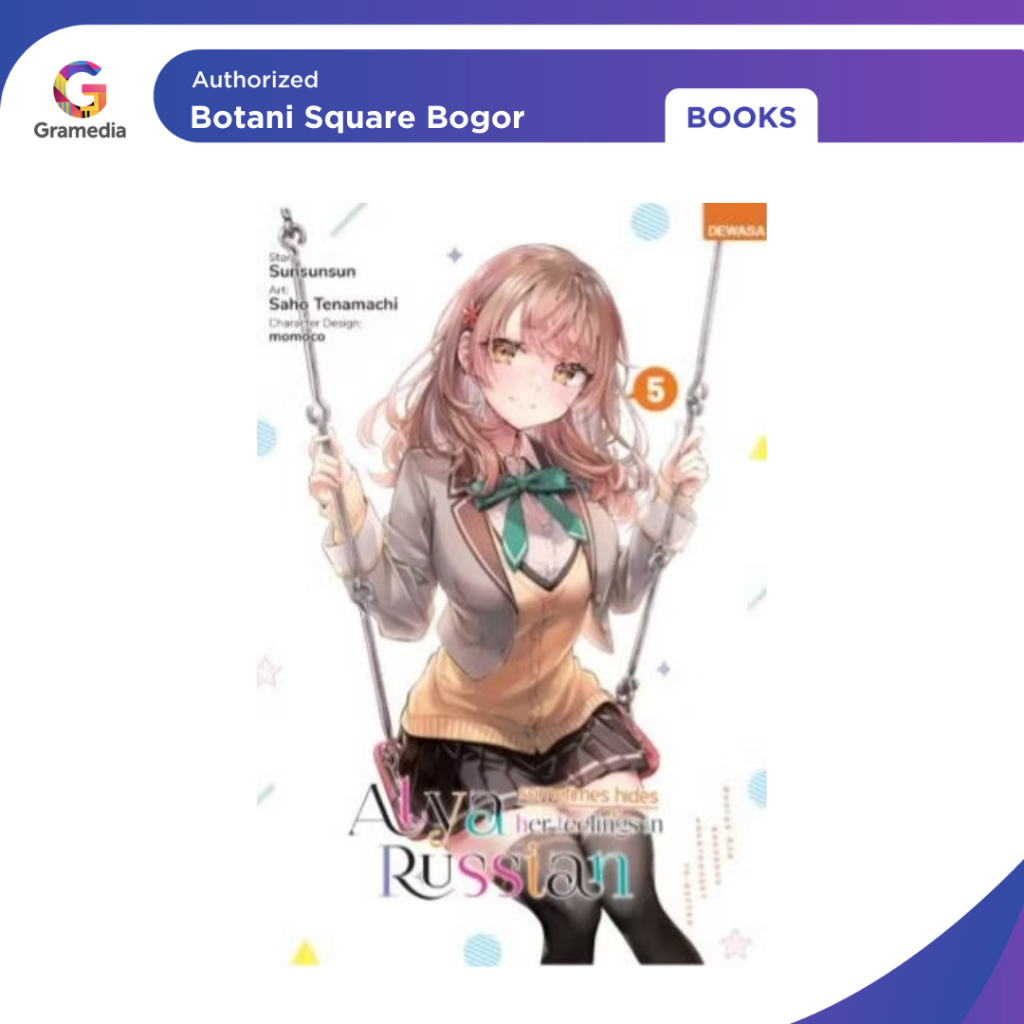 Gramedia Bogor - Alya Sometimes Hides Her Feelings In Russian 5 Comic ...