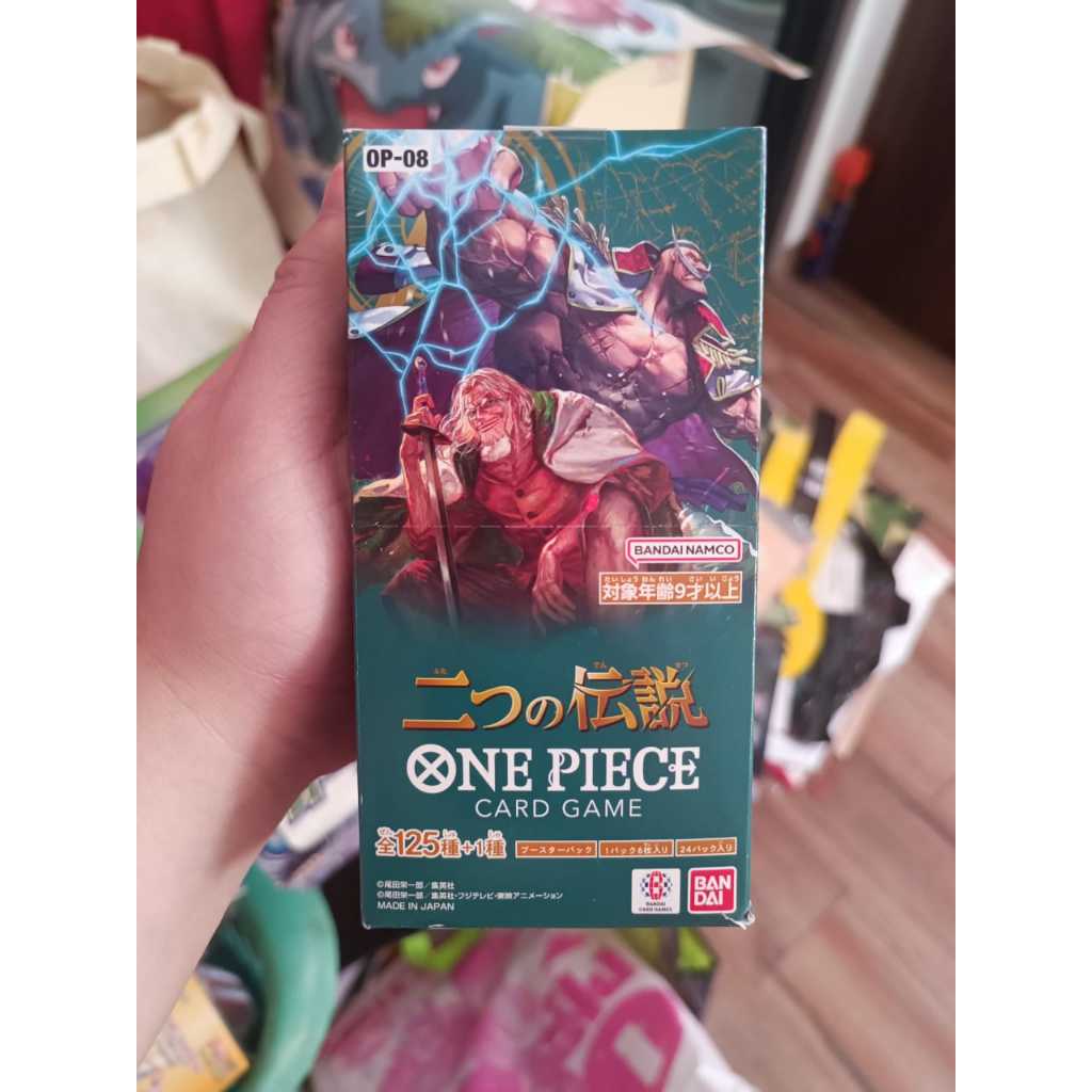 One Piece TCG Card OP-08 OP08 Two Legends Booster Box Japanese Japan | Shopee Malaysia