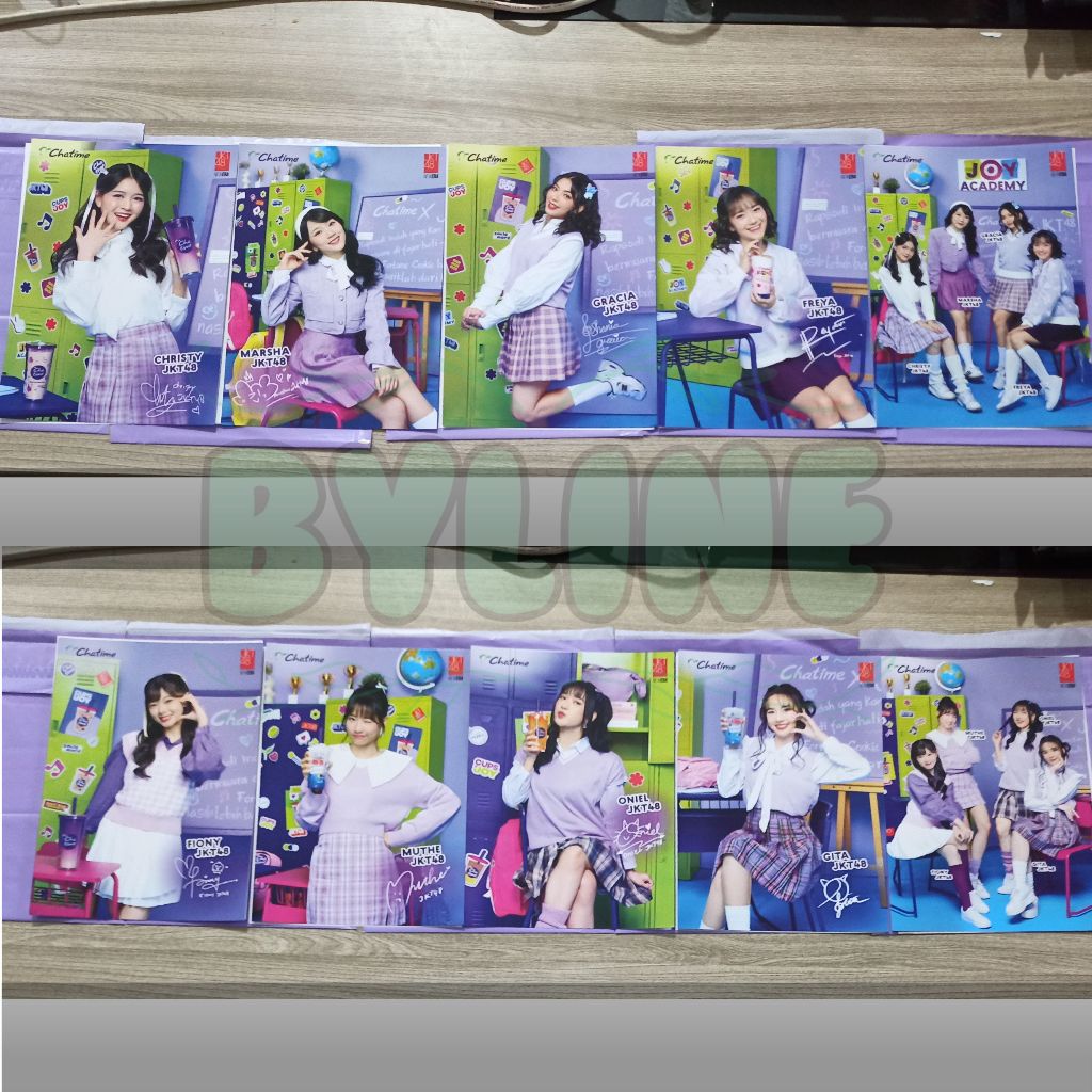 JKT48 x Chatime Poster (Official) | Shopee Malaysia
