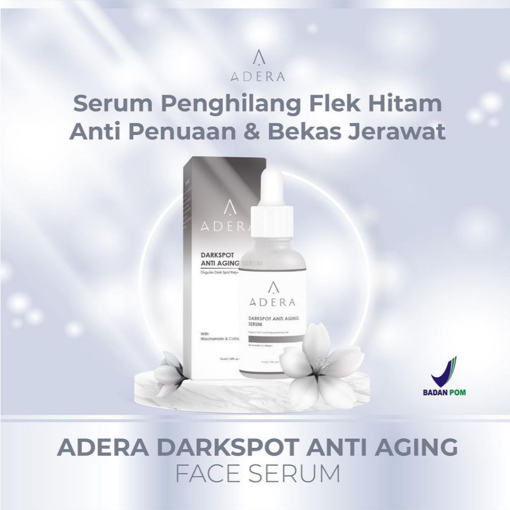 Original Adera Anti Aging Dark Spot Serum Removes Acne Scars | Shopee Malaysia