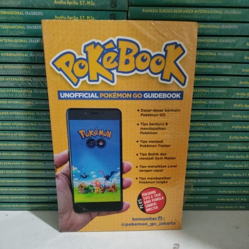 Pokebook Unofficial Pokemon Go Guidebook | Shopee Malaysia