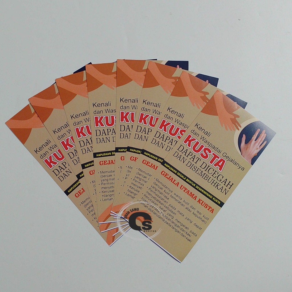 Flyer Recognize and Beware of Leprosy Symptoms - Infectious Disease ...