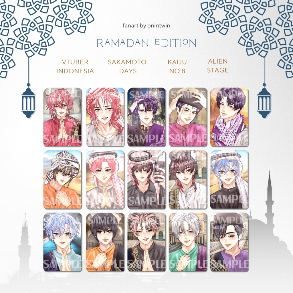 Ramadhan Edition photocard by onintwin / Vtuber Indonesia / SOL4CE ...