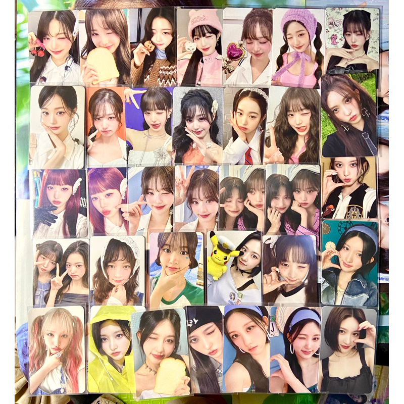 Official PHOTOCARD IVE CONYOUNG LIZ REI GAEUL LEESEO YUJIN POB ALBUM AMUSE HELLO KITTY ...