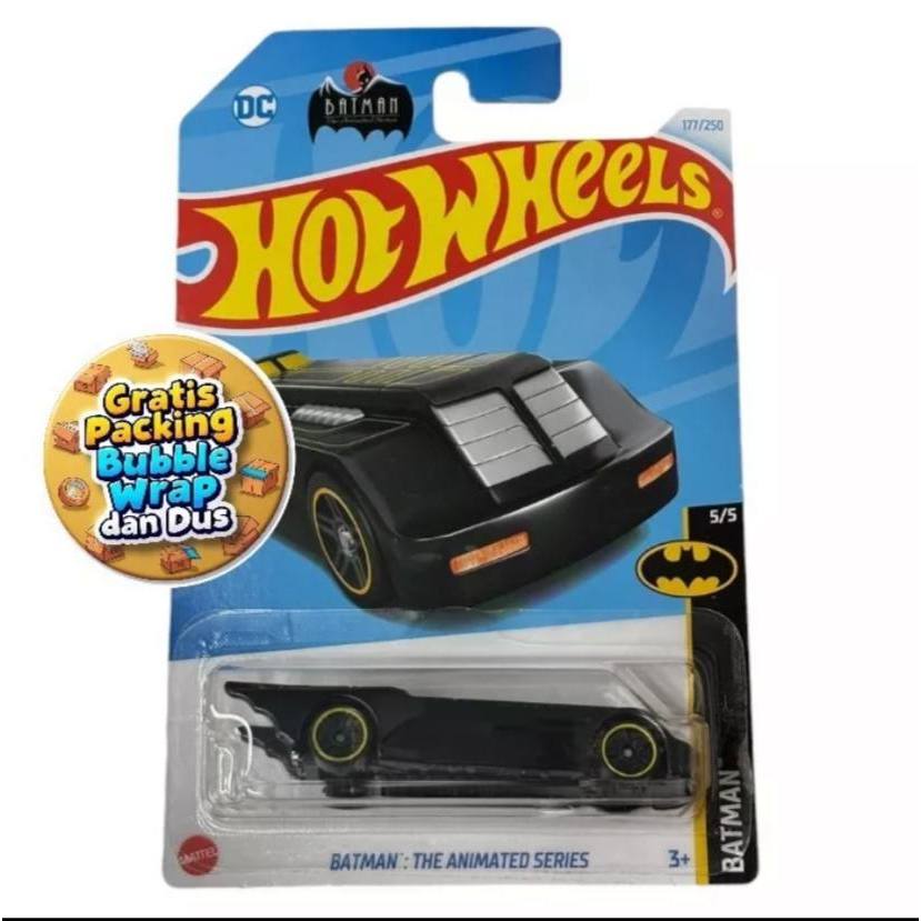 HITAM Hotwheels Batmobile Batman The Animated Black Lot K 2024 Gasken ...