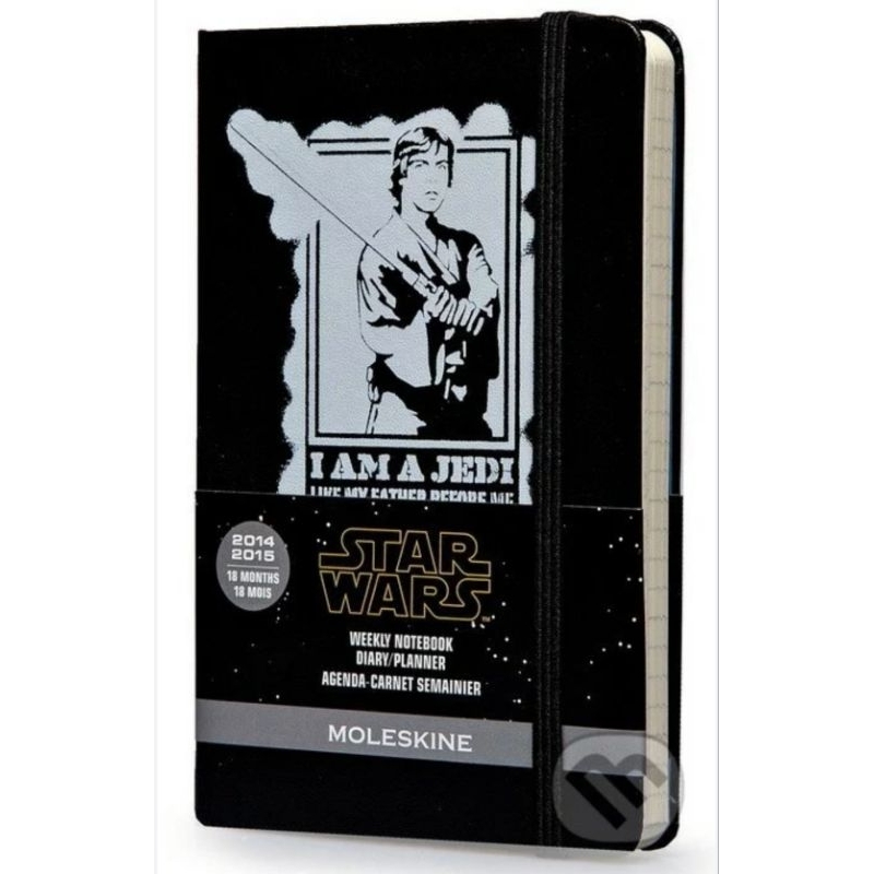 Moleskine Star Wars Weekly Planner Luke Skywalker Jedi Limited Edition ...