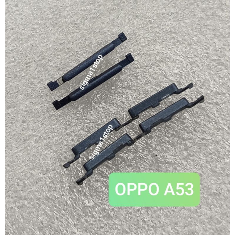 TOMBOL Oppo A53 OUTER BUTTON ENGINE ON OFF SWITCH VOLUME SIDE RUBBER ...