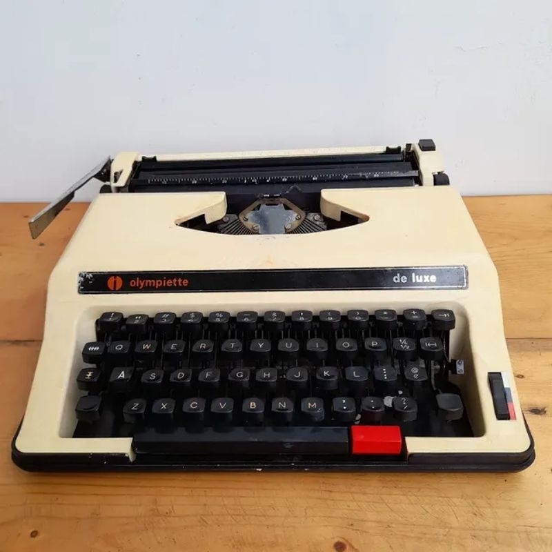 MESIN Italian olympiette typewriter vintage retro tick machine | Shopee ...