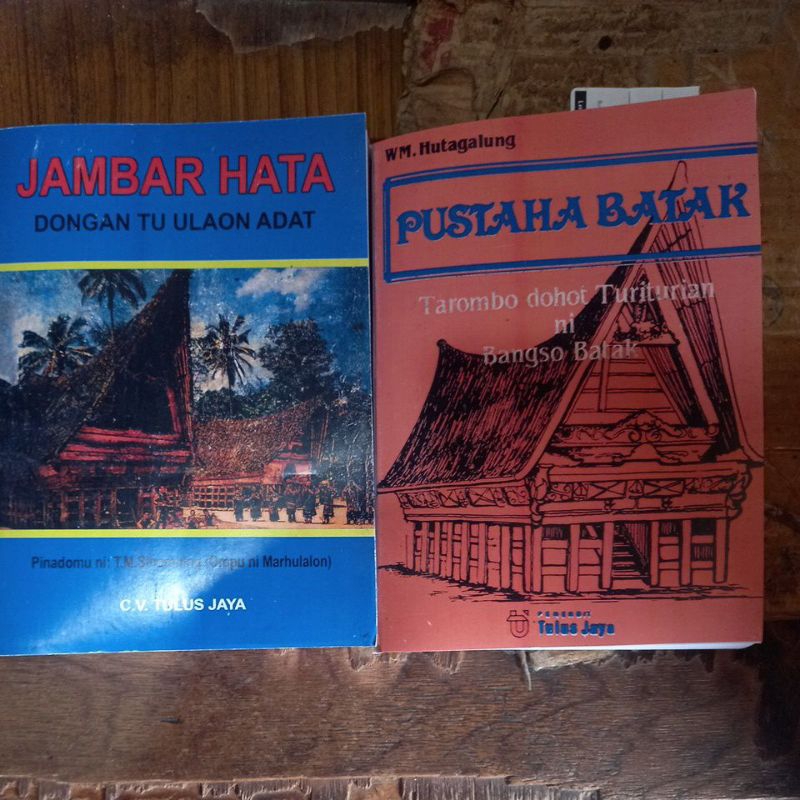 Package of 2 Batak Traditional Books: PUSTAHA Batak (Tombo dohot ...