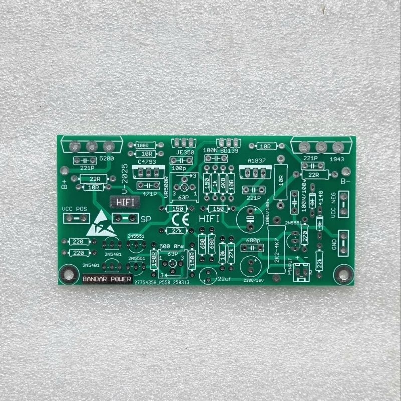 PCB Power OCL Double Layer HI-FI Super Clarity 90 Volt | Shopee Malaysia