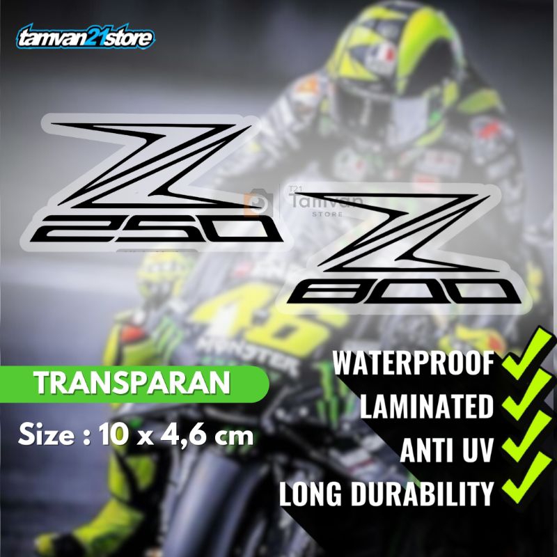 KAWASAKI LOGO Z250 Z800 STICKER TRANSPARENT | Shopee Malaysia