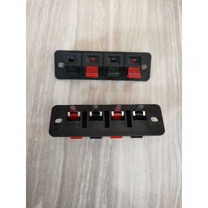 Small Clamp 4 Pin Speaker Terminal | Shopee Malaysia